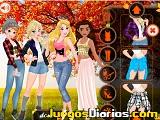 Princess Fall Flannels - Juega 100% Gratis en Juegos Diarios